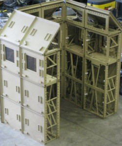 Modular armoured wall system | Futurismic